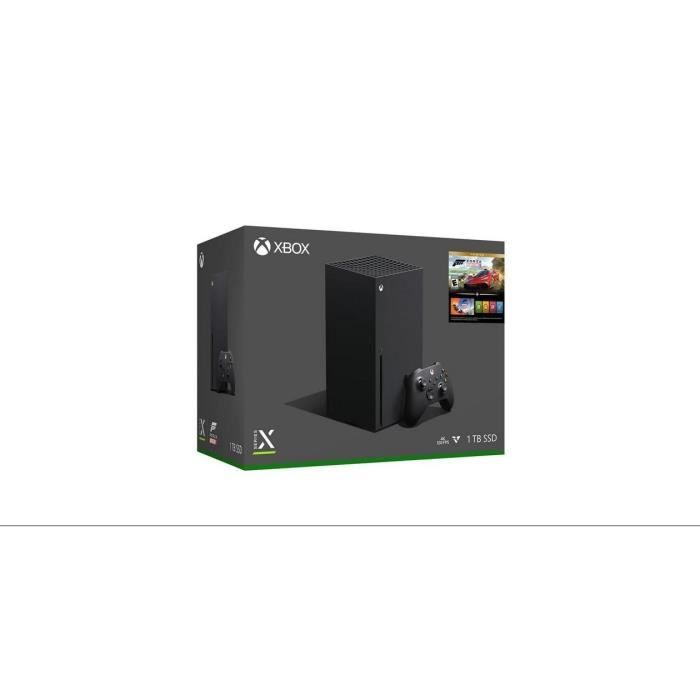 Console de jeu - Microsoft - Xbox Series X - Forza Horizon 5 inclus - 1 ...
