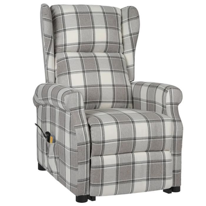Omabeta Fauteuils électriques Fauteuil De Massage Inclinable Gris