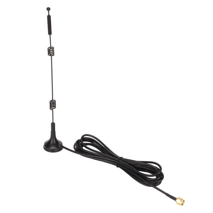 Qiilu Antenne 2 2 pièces antenne numérique 12DBI Gain PVC matériel 2 ...