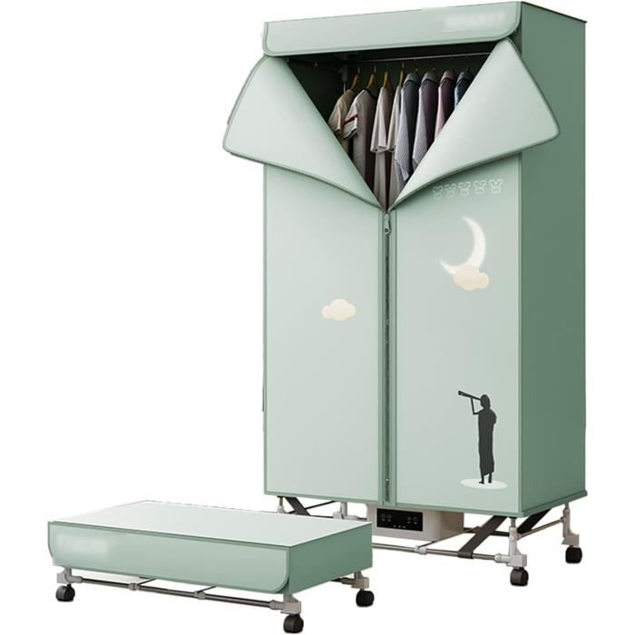 Sèche-Linge Pliable, Sèche-Linges Portable, 2000 W 220 V, Minuterie ...