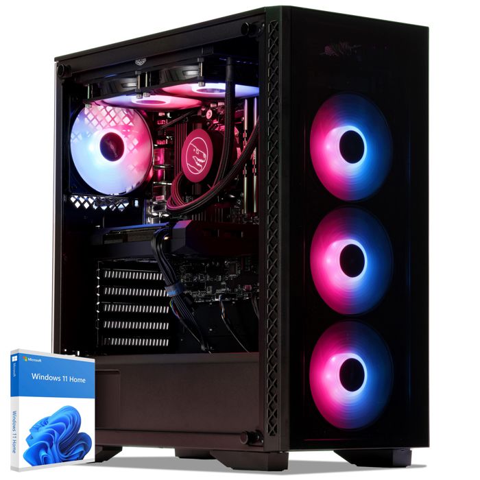 Sedatech PC Gamer Advanced Watercooling Compact • Intel i7-12700KF • RTX5070 • 32Go RAM • 2To ...