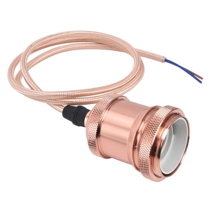 TMISHION Douille De Lampe Douille E27 avec cordon Douille de suspension ...