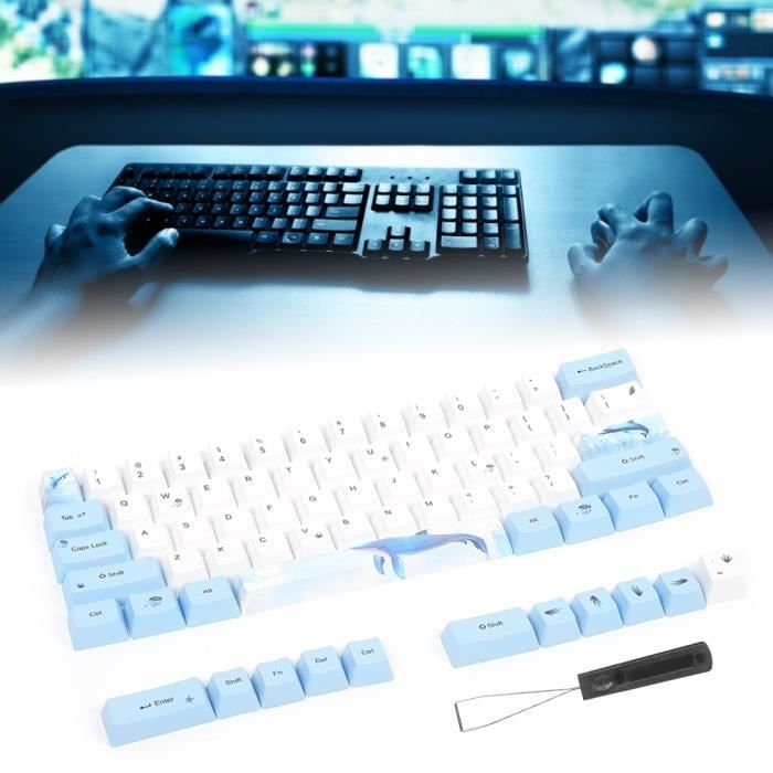 WXS Capuchon de clé 73PCs Capuchons de Clés de Sublimation Accessoire ...