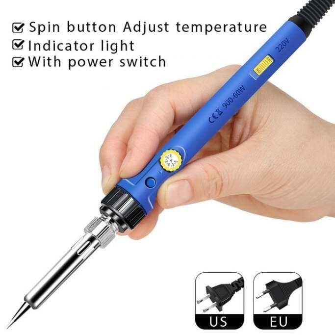 OPI05110-FER A SOUDER,Fer à souder électrique à température réglable 220V 110V 60W 80W, Station ...