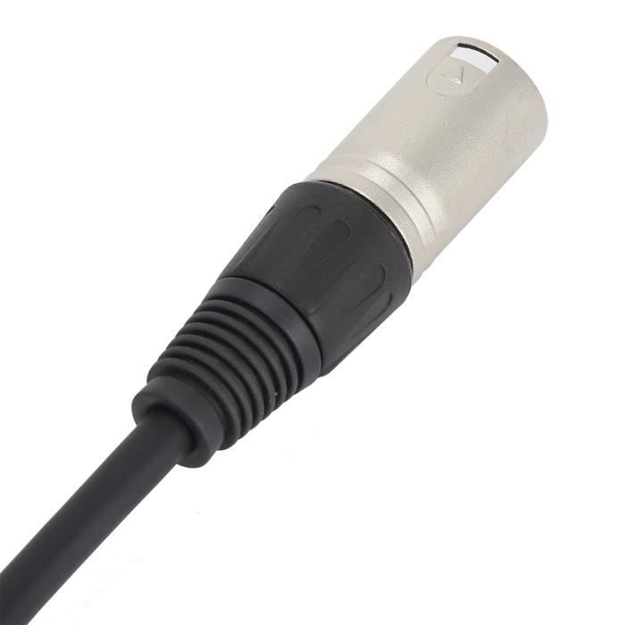 LMC-Câble de mic 3broches XLR mâle vers XLR femelle équilibré pour l ...