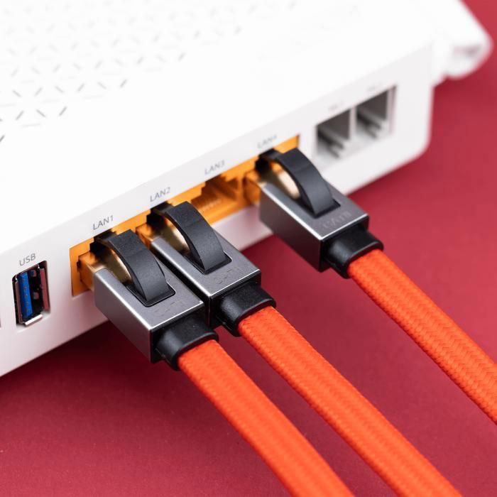 Reagle Network Cable 1.5M LAN ETHERNET RJ45 Cat8 40Gbps 2000Mhz Cable ...