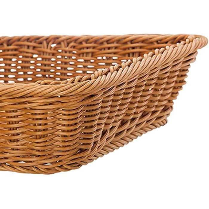 Lot De 2 Paniers Rectangulaires Pour Table Ou Comptoir, Présentoir Pour ...