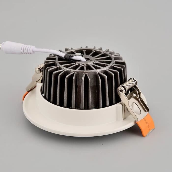 Spots Encastrables Au Plafond, 12W Spots Encastrables Ronds Led ...