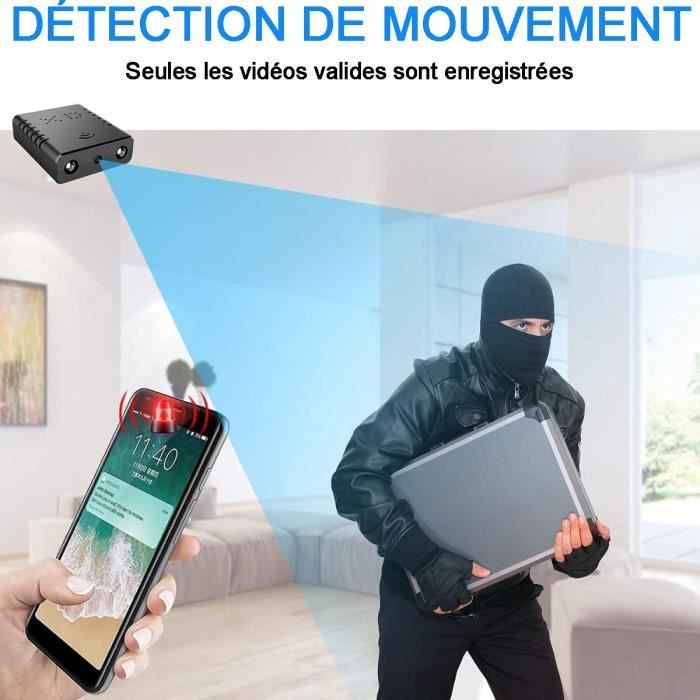 Mini Caméra Espion - JORMFTTE - Full HD 1080P - Compacte - Intérieure ...