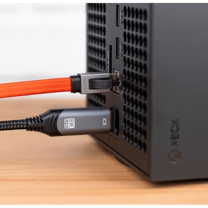 Reagle Network Cable 1.5M LAN ETHERNET RJ45 Cat8 40Gbps 2000Mhz Cable ...