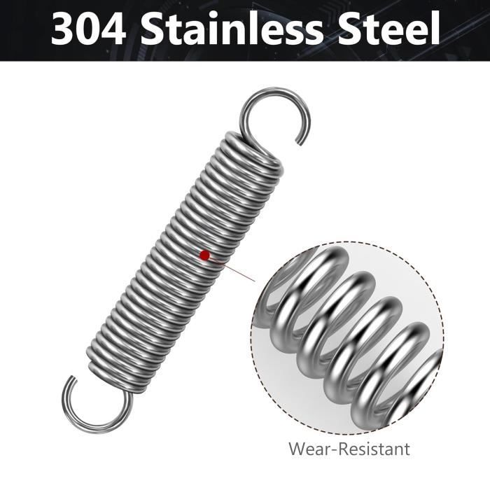 Ressort De Traction 70Mm Ressorts De Tension Avec Crochets Ressorts En ...