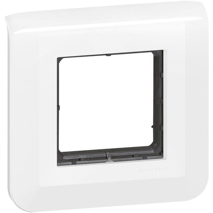 LEGRAND - Mosaic support à vis plaque 2 modules blanc - Cdiscount Bricolage
