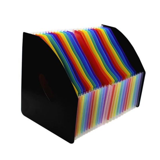 Expanding File Folder, Trieur À Soufflets Classeur Rangement Papier ...