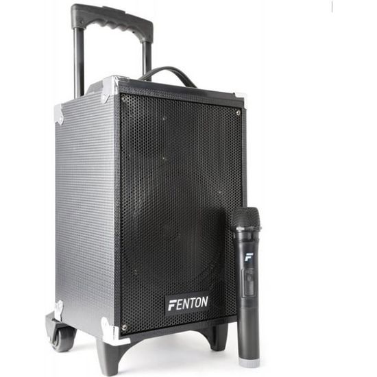Fenton ST050 - Enceinte Sono Portable 8" 130W BT/MP3/USB/SD/VHF avec ...