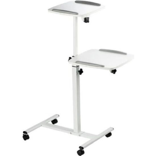 Table mobile 2 plateaux pour vidéoprojecteur - Cdiscount Maison