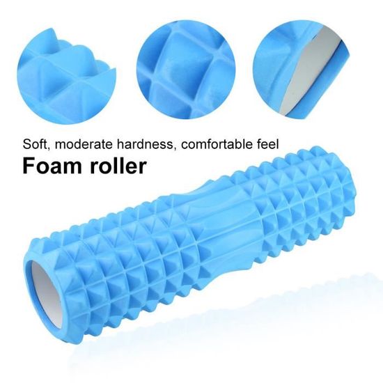 Rouleau de mousse EVA Muscle Massager Foam Roller Hollow Fitness ...