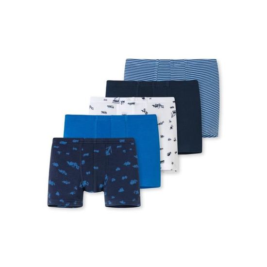 SCHIESSER Caleçon Garçon - uni, Paquet de 5 Multicolore (2) - Cdiscount ...