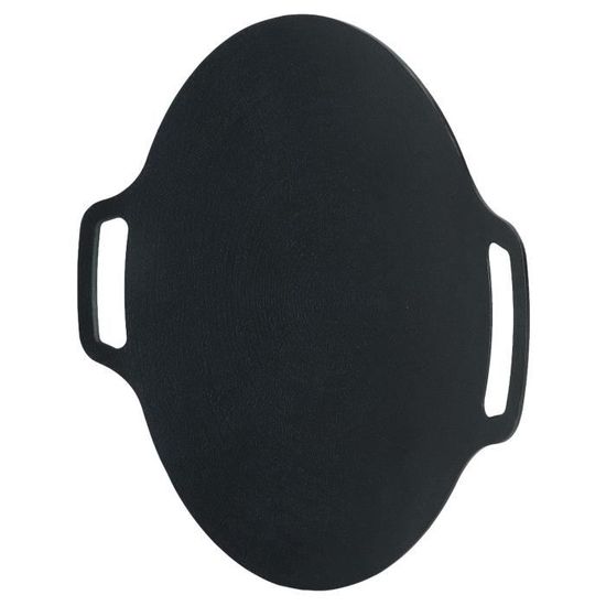 VGEBY plaque de barbecue ronde Plateau de cuisson rond résistant à la ...