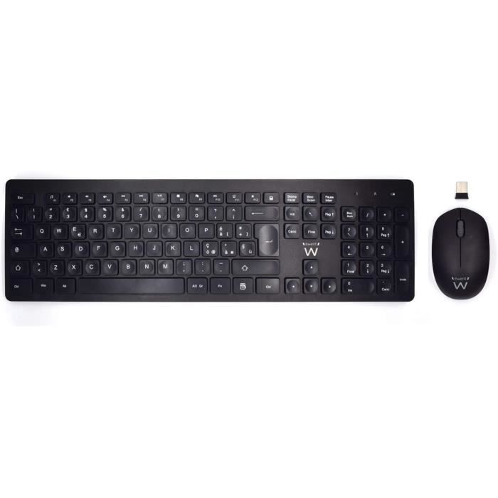 Kit Clavier Souris sans Fil - Layout Italien QWERTY - Cdiscount ...
