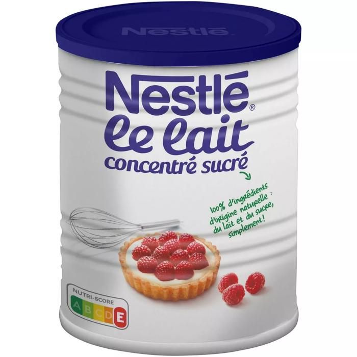 Lot 3 Lait concentré sucré NESTLE 1 kg - Cdiscount Au quotidien
