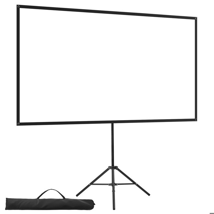 Écran de Projection Portable - DUOKU - 80 pouces - Trépied Ajustable ...