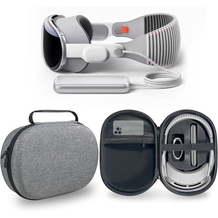 Étui rigide transport casque réalité virtuelle Apple Vision Pro ...