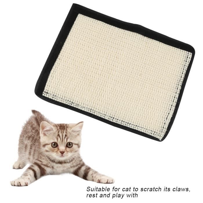 Atyhao Cat Scratcher Tapis à gratter pour chat Tapis à gratter en sisal ...