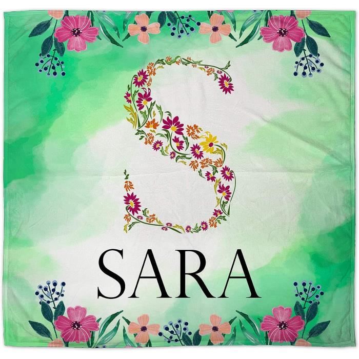 Couverture Parc Bebe Personnalisé Au Prénom Ou Texte. Cadeaux Nouveau ...