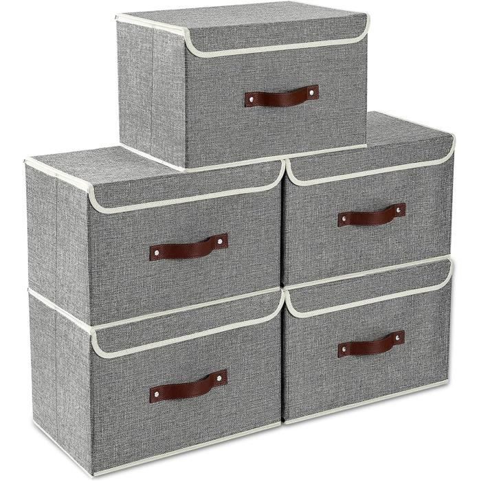 Boîte De Rangement,Pliable Caisses De Rangement,Boîte Range Pour ...