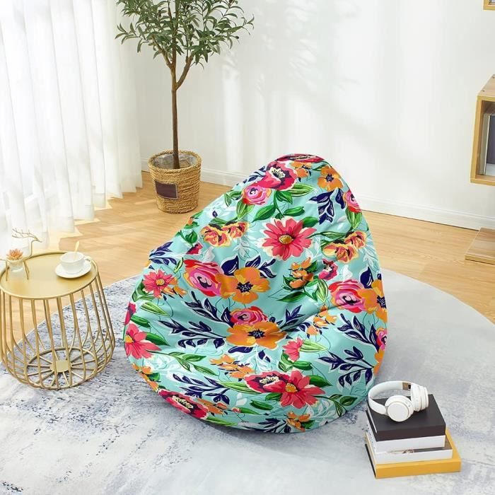 Pouf Poire Adulte Et Enfants, Reine Des Fleurs 3D Pouf Geant Chambre ...