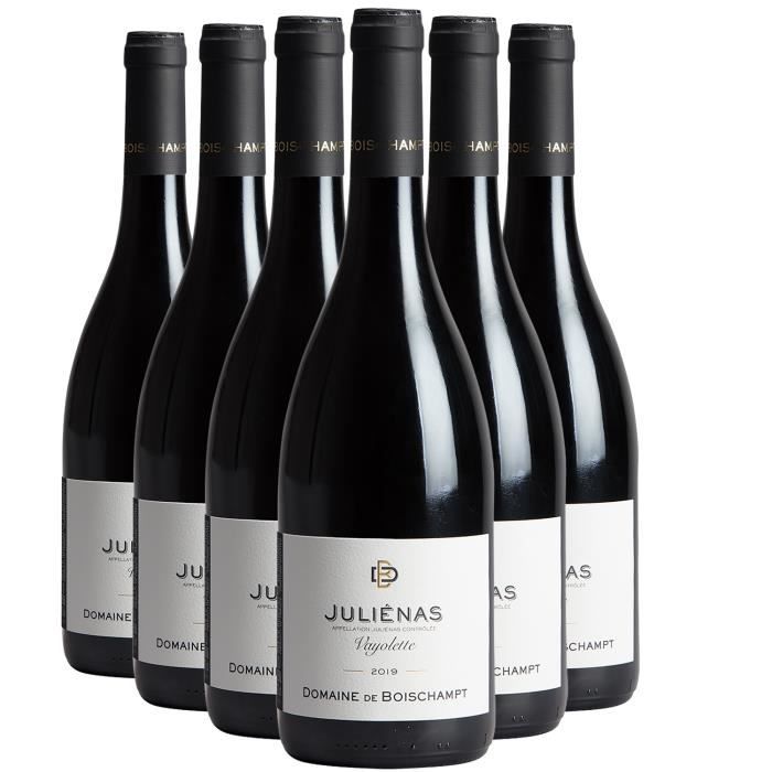 Juliénas Vayolette Rouge 2019 - Lot de 6x75cl - Domaine de Boischampt ...