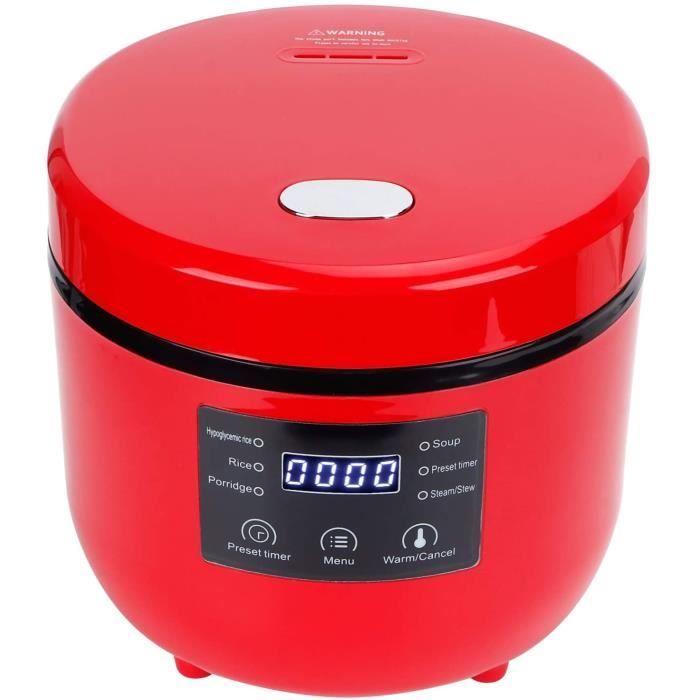 Cuiseur à Riz Intelligent, 2 L Cuiseur électrique Rond 400 W Cuiseur à ...