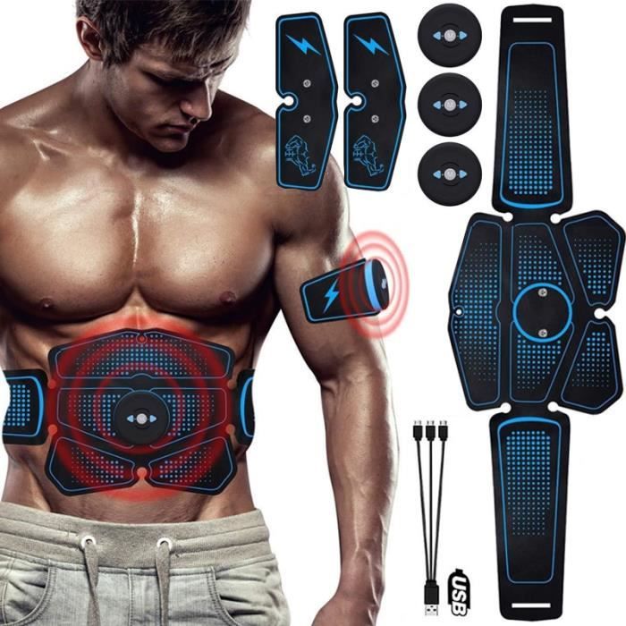 Vibration Muscle Stimulator Massage Abdominal Hip Trainer ...