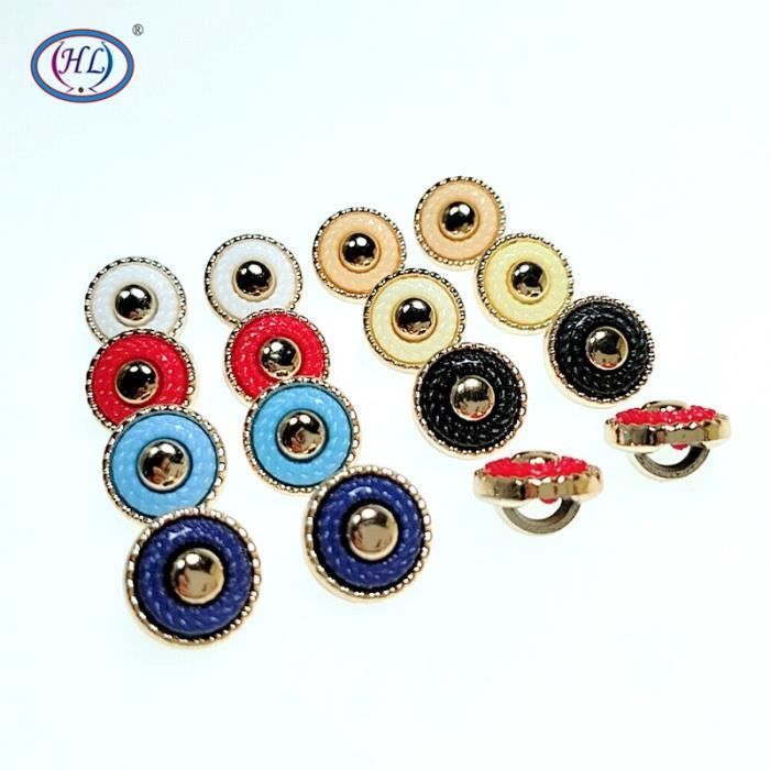 Fermeture Boutons,HL boutons à placage synthétique, 30-150 pièces, tige ...