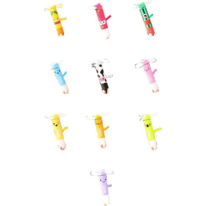 Daorier Lot De 6 Ventilateurs Usb Pour Ordinateur De Bureau Silencieux ...