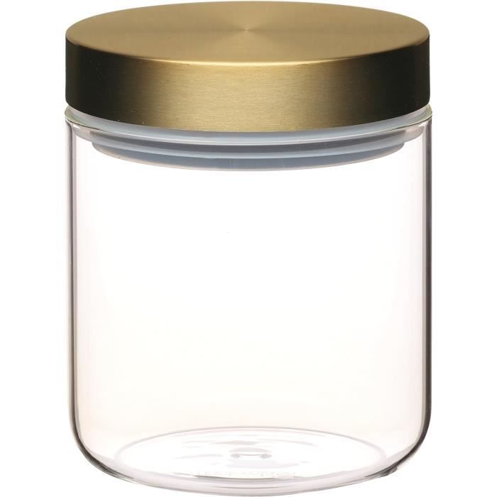 Masterclass - Bocal De Conservation En Verre Avec Couvercle En Laiton ...
