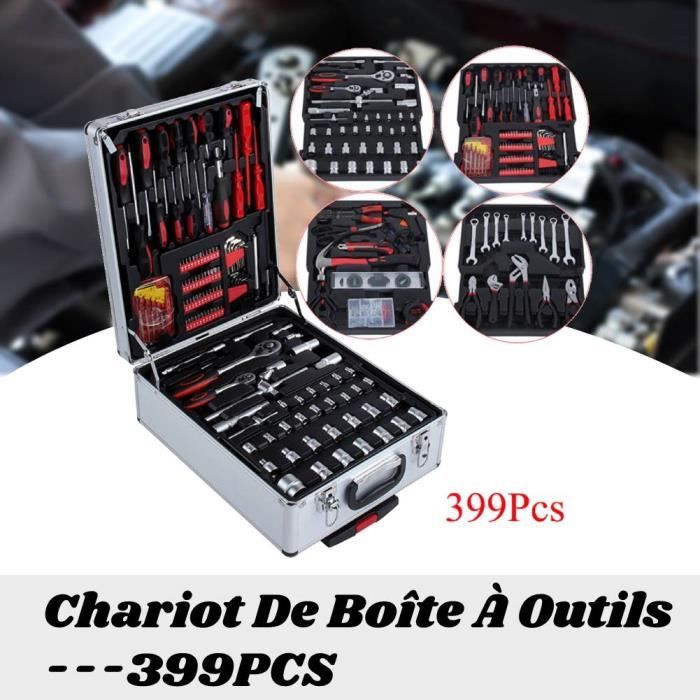 CES Mallette a outils complet -399 pieces noir avec poignée ...