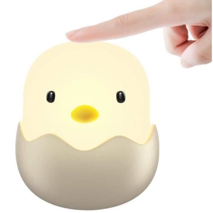 GD07548-Veilleuse Poussin pour Enfant et Bébé Lampe LED de nuit ...