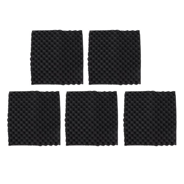 HURRISE Mousse acoustique 5 pièces panneaux acoustiques Studio mousse ...