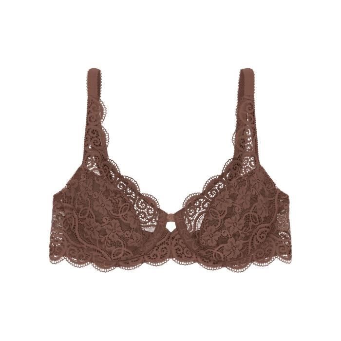 Soutien-gorge femme Triumph Amourette 300 W - cocoa sugar - 105 B Cocoa ...