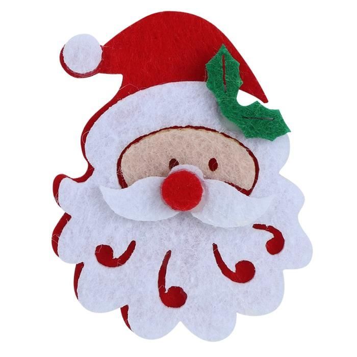 Qqmora Patch en tissu de Noël Qqmora Applique de Noël 20pcs/Sac ...