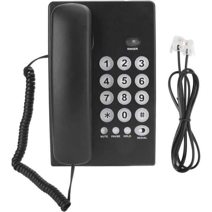 Nornward Téléphone Filaire, Kx-T504 Portable Family Business Office ...