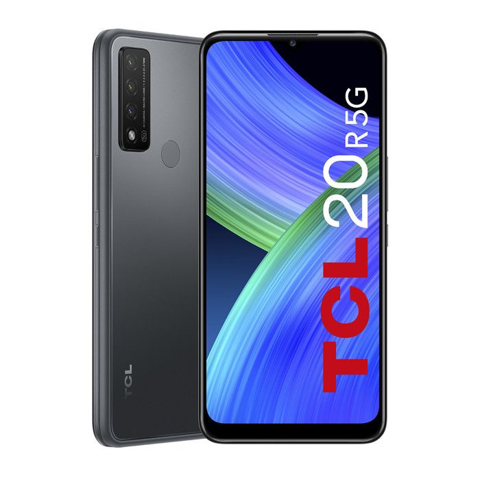 Smartphone TCL 20R 5G - 4 Go RAM - 128 Go - Double caméra - Gris ...