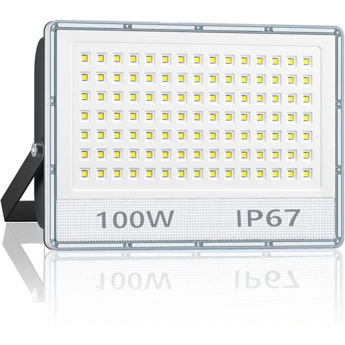 Projecteur Exterieur Led - 100W 10000Lm Spot Led Extérieuravec Étanche ...