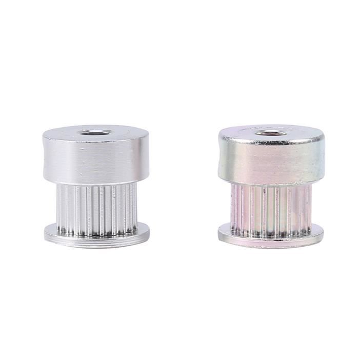 ZJCHAO 2pcs Poulie en Aluminium pour Imprimante 3D - Poulie Courroie ... ZJCHAO 2pcs Poulie en Aluminium pour Imprimante 3D - Poulie Courroie ...