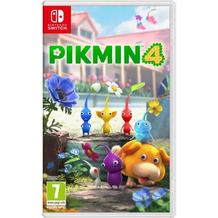 Jeu vidéo - Nintendo - Pikmin 4 - Aventure - En boîte - 1-2 joueurs - PEGI 7+ - Cdiscount Jeux vidéo
