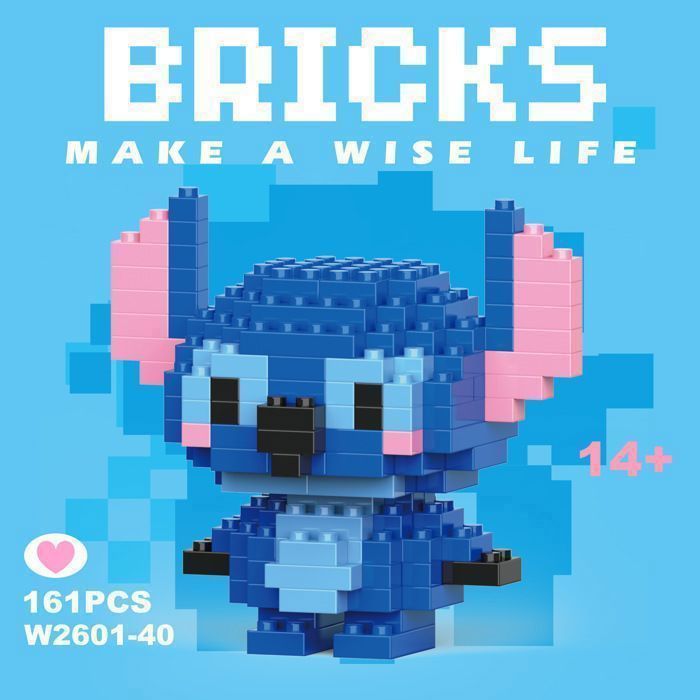 Bloc de construction Stitch- 161 pièces - Cdiscount Jeux - Jouets