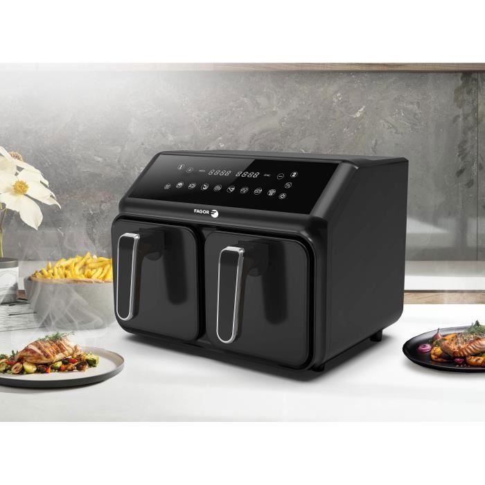 Friteuse sans huile FAGOR - Airfryer FG2X4L - Capacité 8L - Double ...