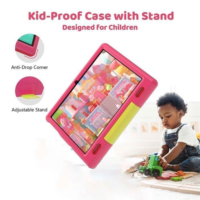 Tablette Enfant 10" Android 13 6+64 Go 5000 mAh WiFi HD 1280 x 800 ...
