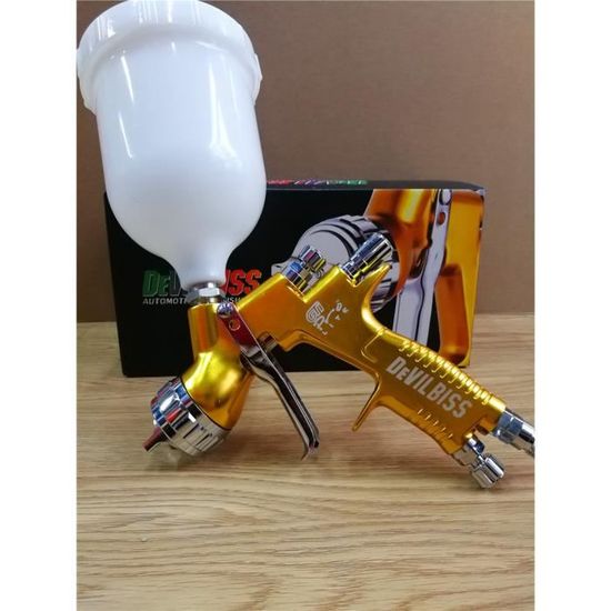 Devilbiss GTI PRO LITE GTE20- 13 Spray Gun Gold *brand new* - Cdiscount ...